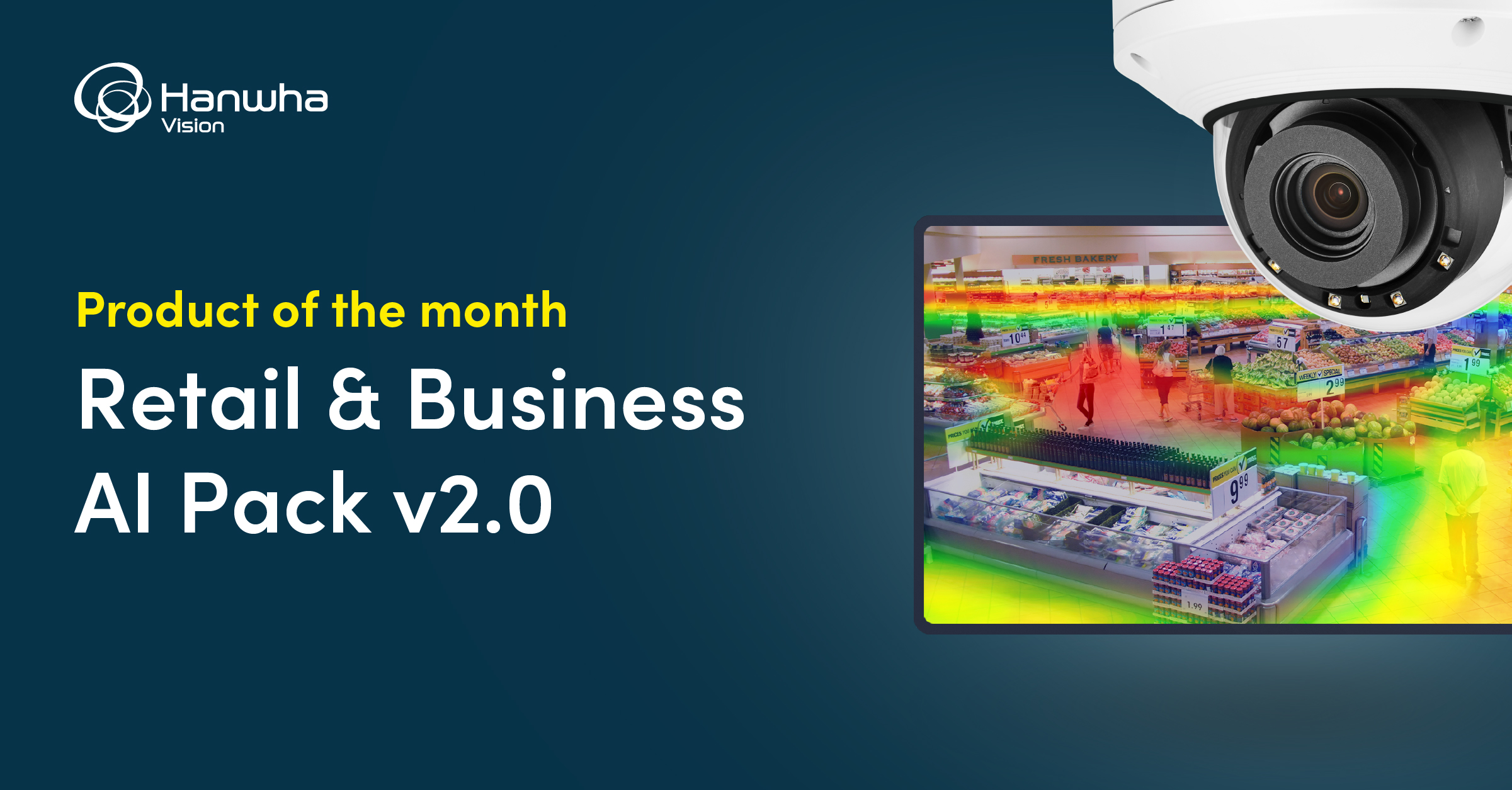 March Product of the Month: Hanwha Vision Retail & Business AI Pack v2.0